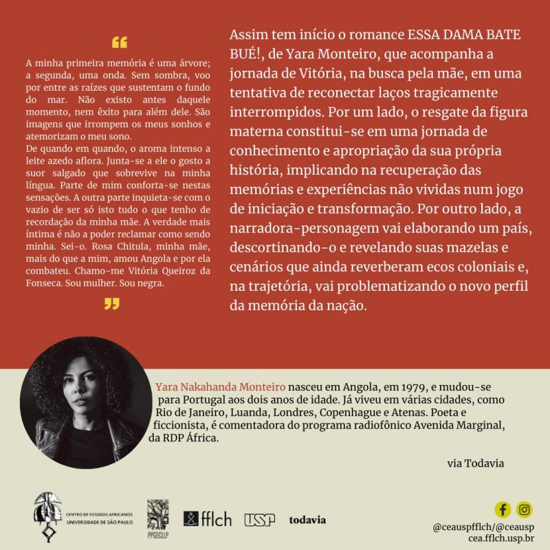 Memórias e Fronteiras na escrita de Yara Nakahanda Monteiro